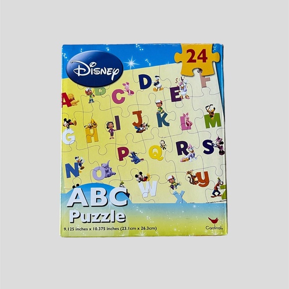 Disney | Toys | Disney Abc Puzzle | Poshmark